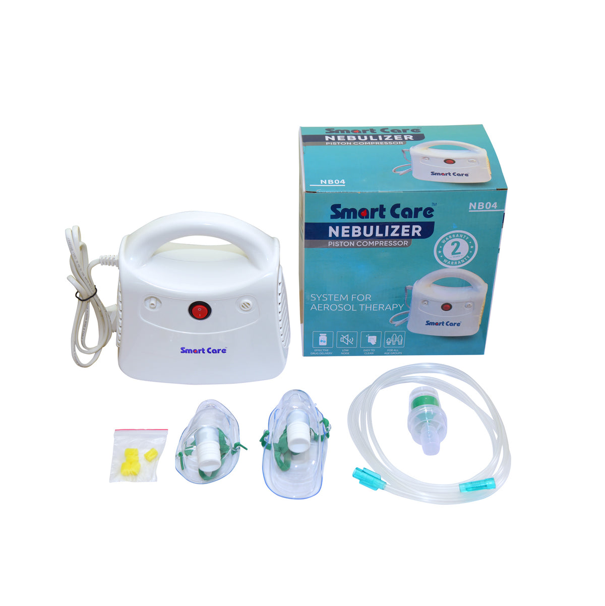 Smart Care Neubilizer Piston Compressor NB04 Nebulizer