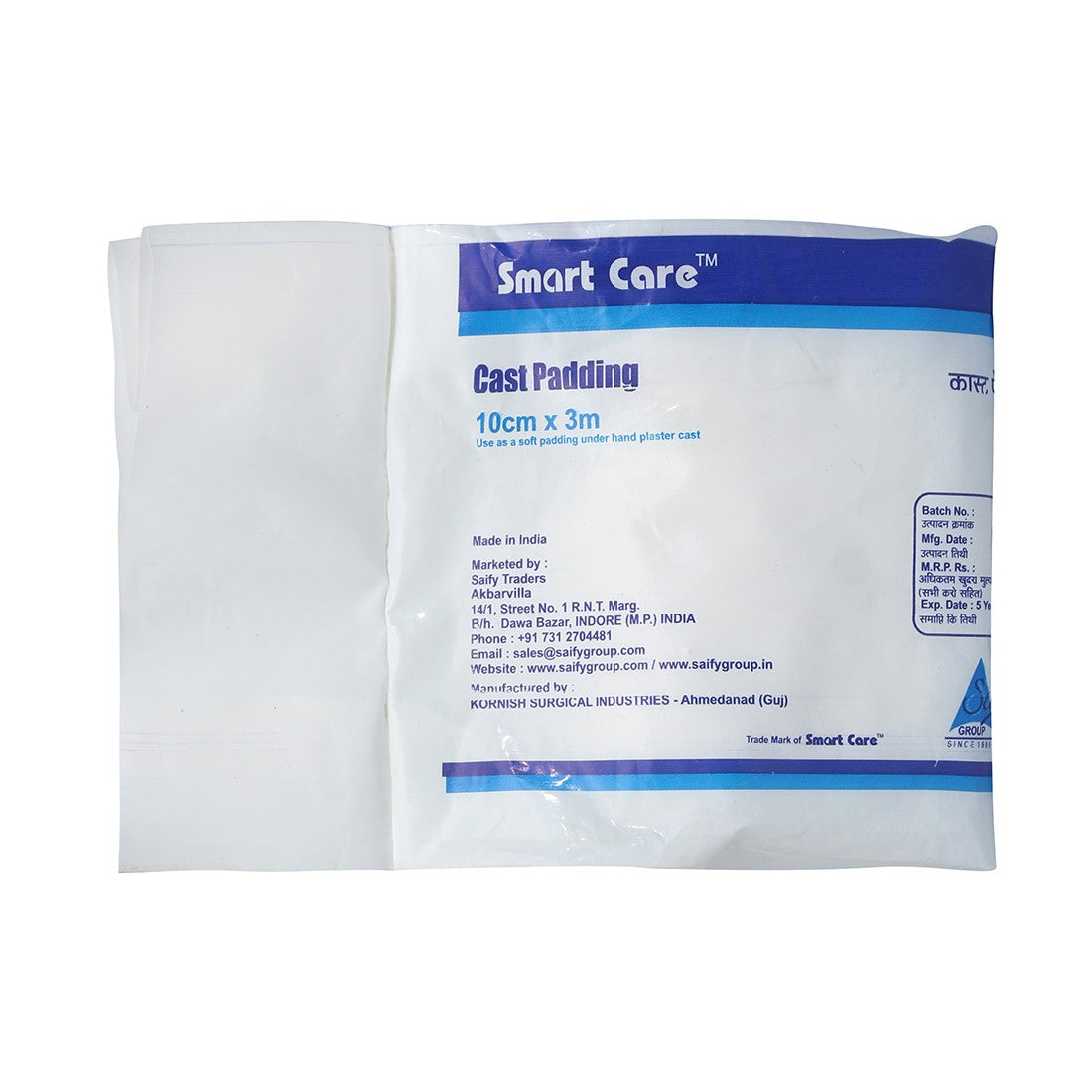 Cast Padding 10cm*3mtr (Pack of 12Pcs) — Smart Care